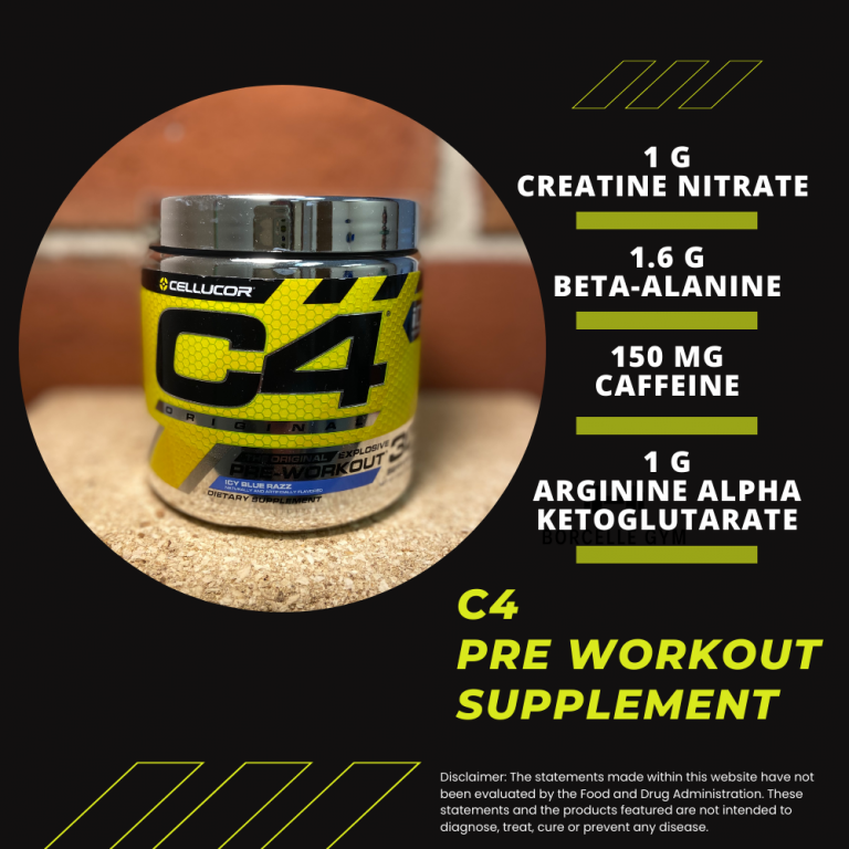 Cellucor C4 Sport Pre Workout Drink Supplement Review – Brainz